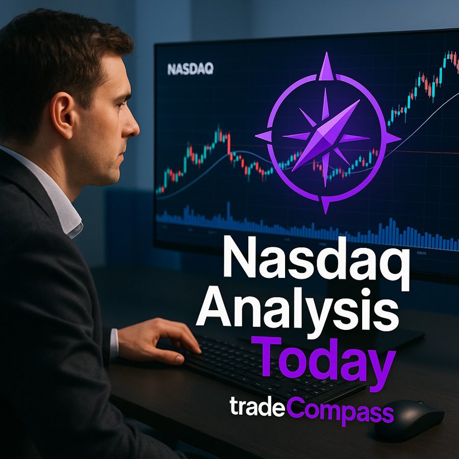 Nasdaq Analysis for Today with tradeCompass | investingLive